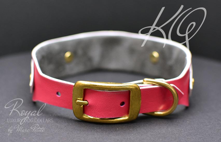 Royal KQ - luxury, royal style, dog collar - by Marc Petite